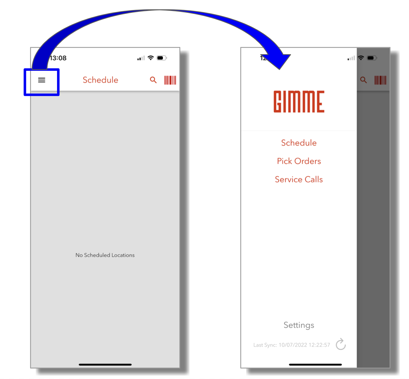 How to sign in and out of Gimme Field – Gimme Vending